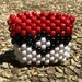 Kandi Pokeball Cuff | Etsy