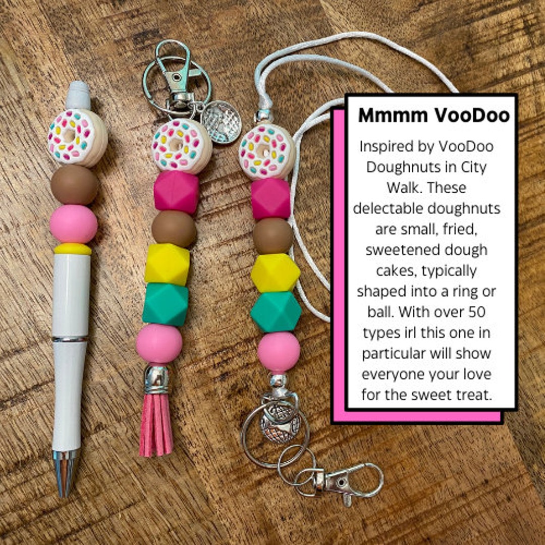 Voodoo Inspired Color Palette Keychain Bag Accessory / Lanyard / Ink ...