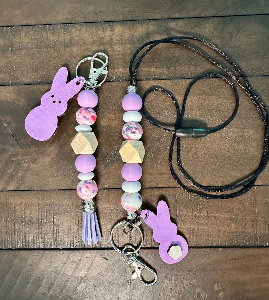 Easter: Lilac Peep Inspired Bag Accessory / Lanyard LIMITED QUANTITY - Etsy