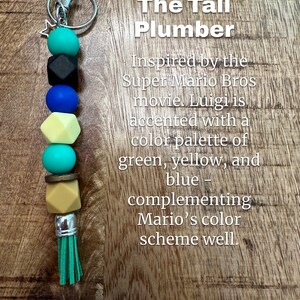 SM Bros. inspired Character Color Palette Keychain & Bag Accessory - Etsy