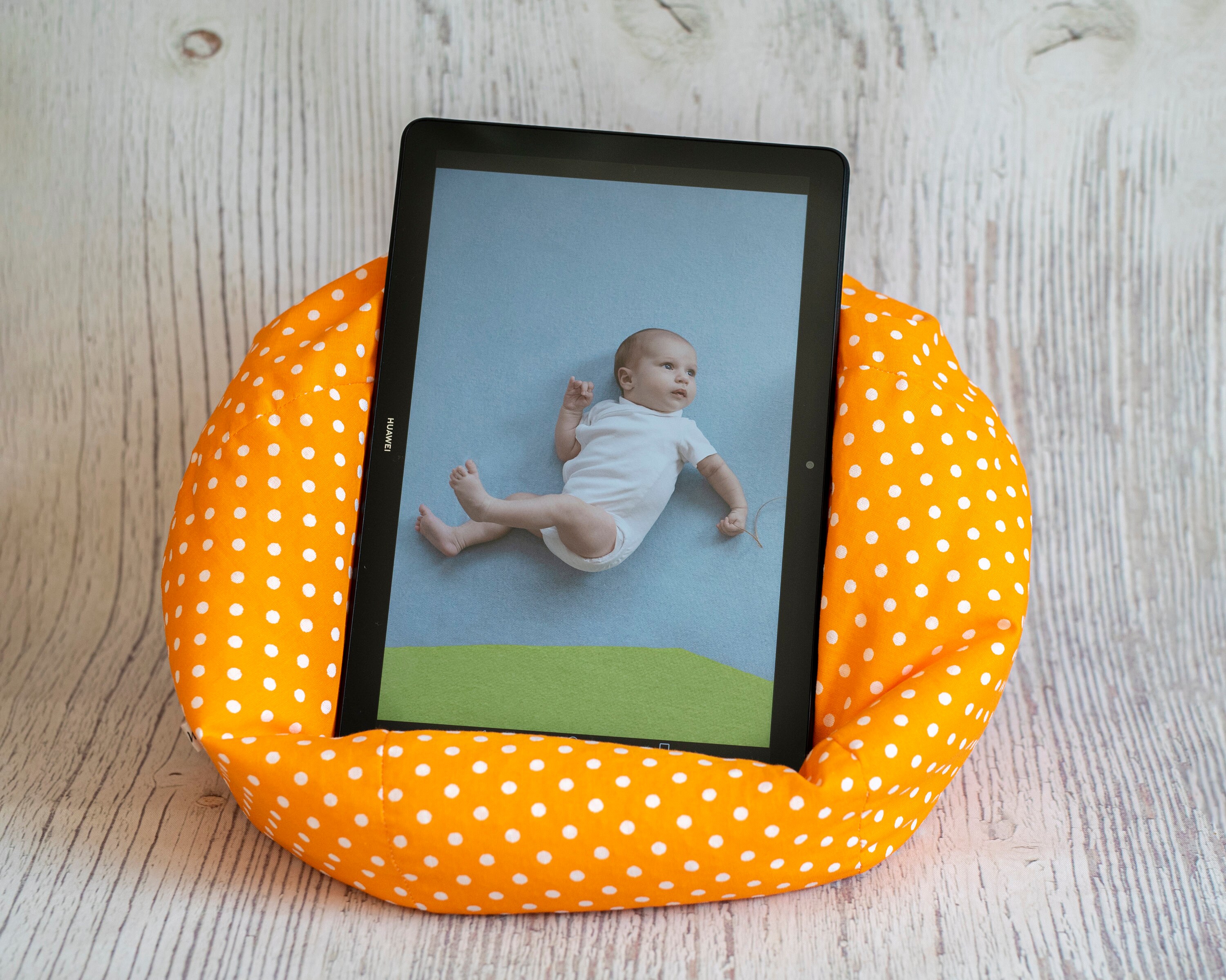 Phone stand Orange Phone cushion Tablet cushion Ipad Stand | Etsy