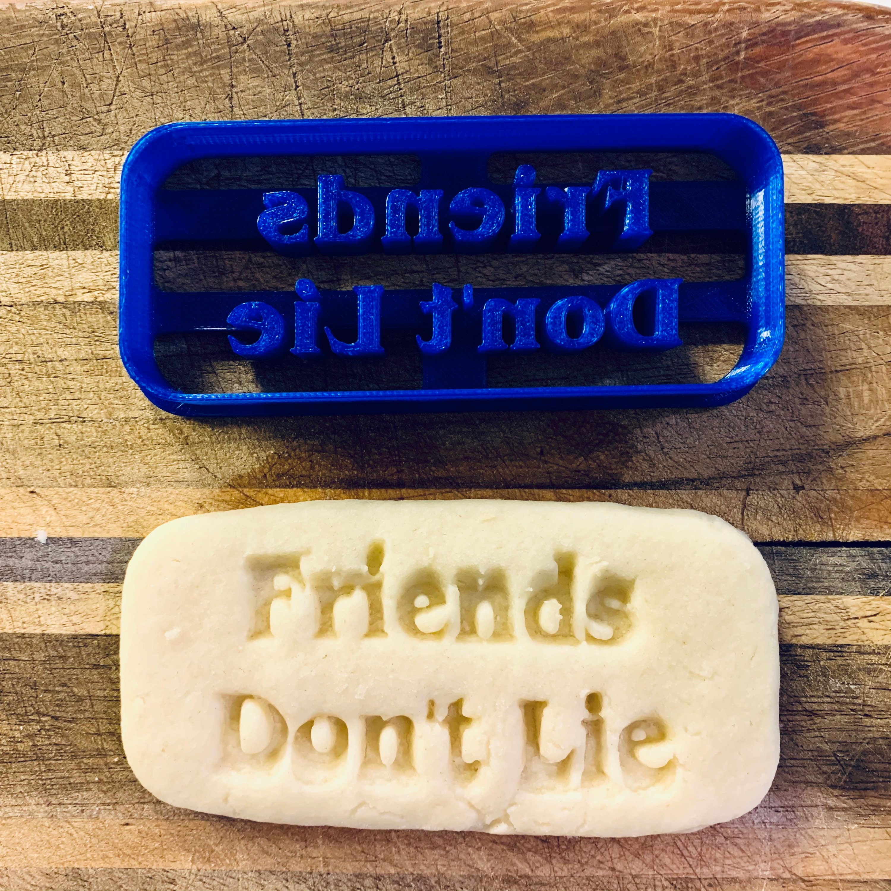 Stranger Things Cookie Cutters: Friends Dont Lie & Hawkins AV | Etsy