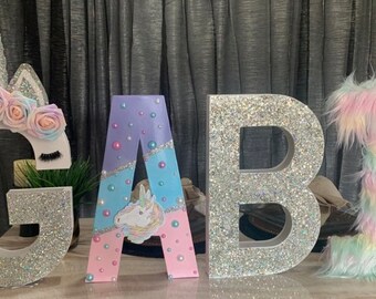 Paper Mache Letters - Etsy