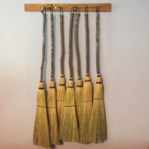 BESOM (mid-sized) Primitive Broom - Etsy