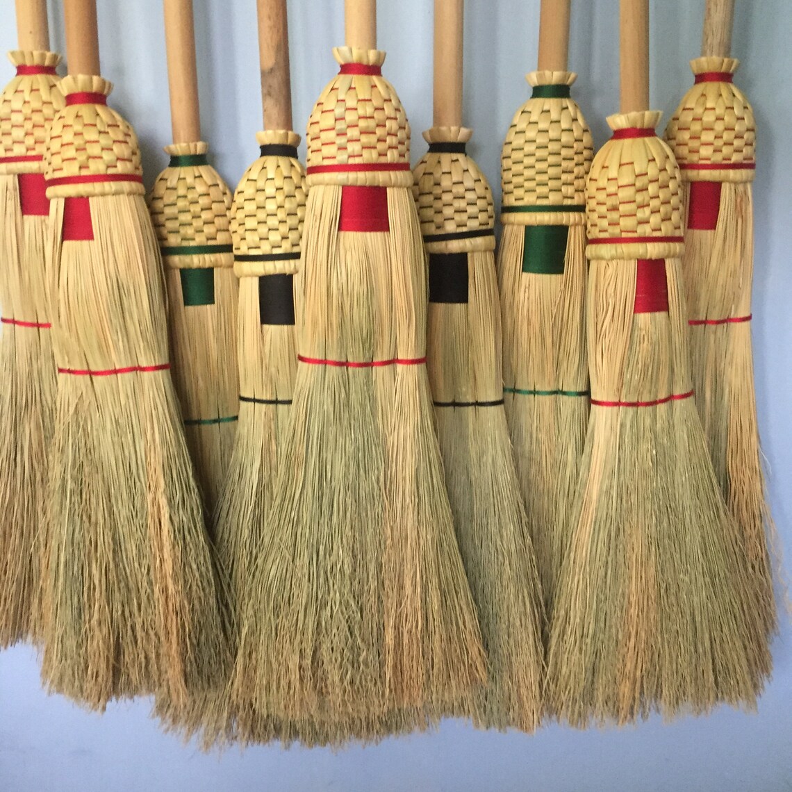 Kitchen Broom Full Sized on Dowel Handles - Etsy