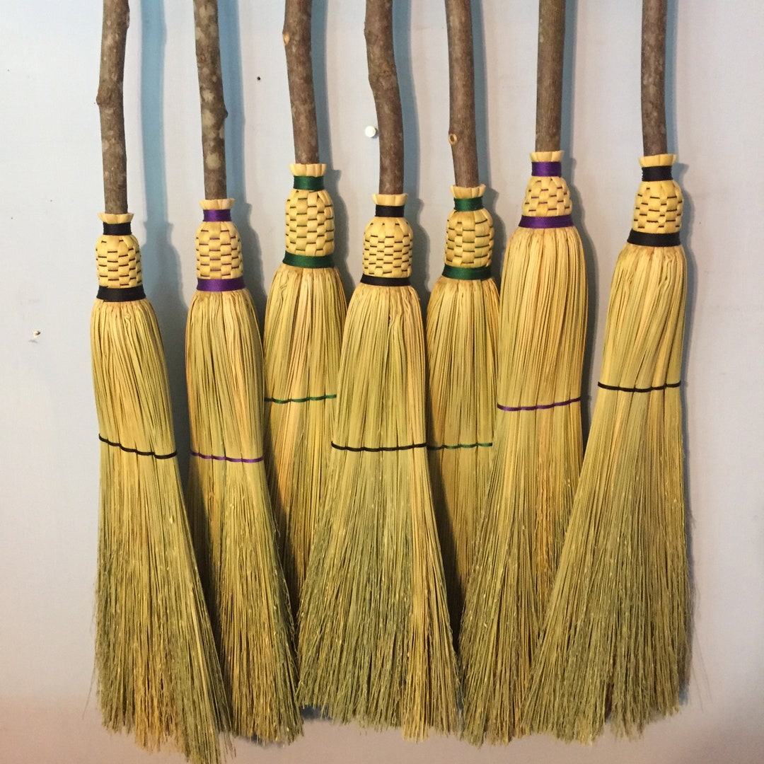 BESOM (mid-sized) Primitive Broom - Etsy
