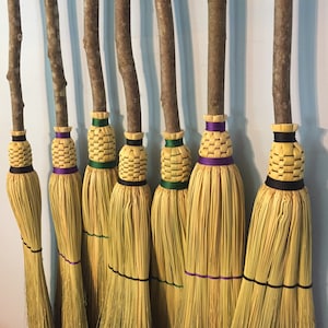 BESOM (mid-sized) Primitive Broom - Etsy