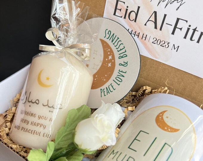Eid Mug and Candle Gift Set / Eid Gift Set / Eidi / Eid Box - Etsy