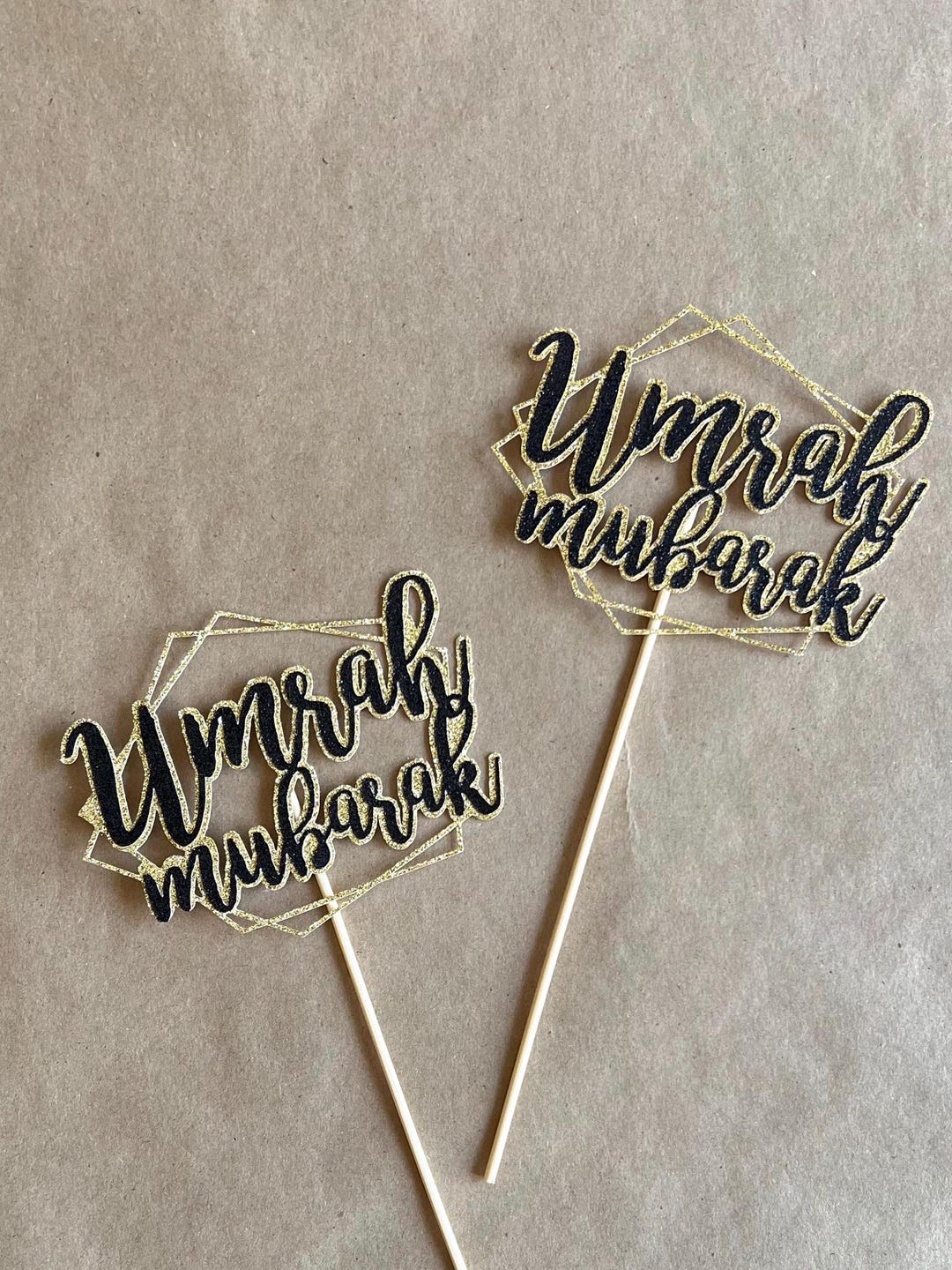 Umrah Mubarak Cake Topper - Etsy