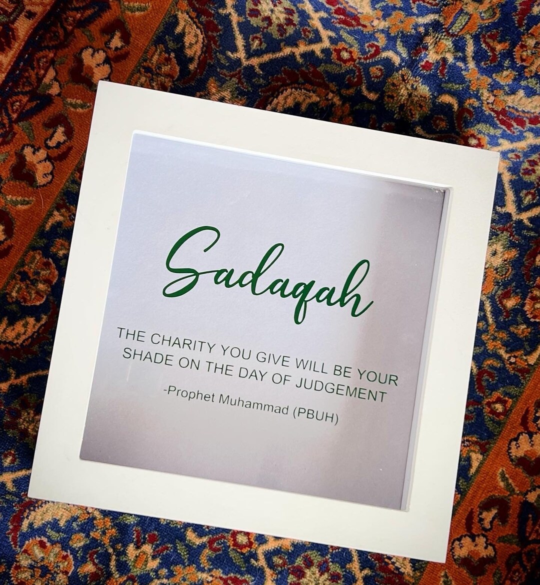 Money Collection Sadaqa Box - Etsy