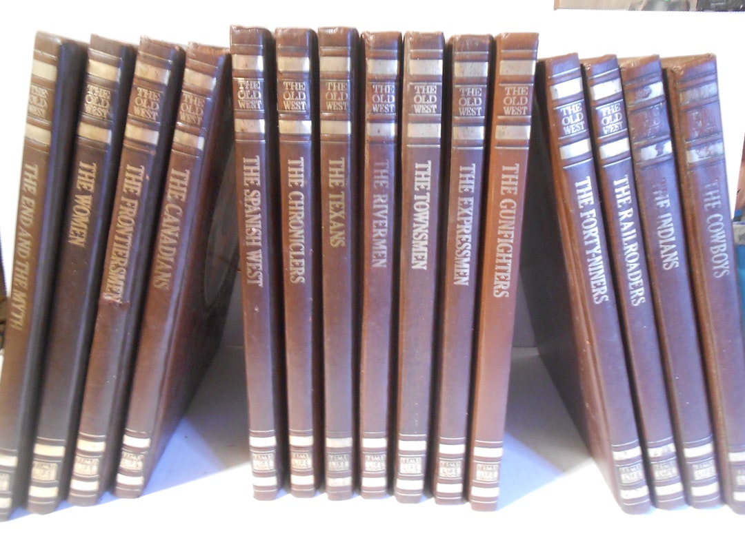 The Old West Time Life Books Series 15 Leather Bound Books - Etsy