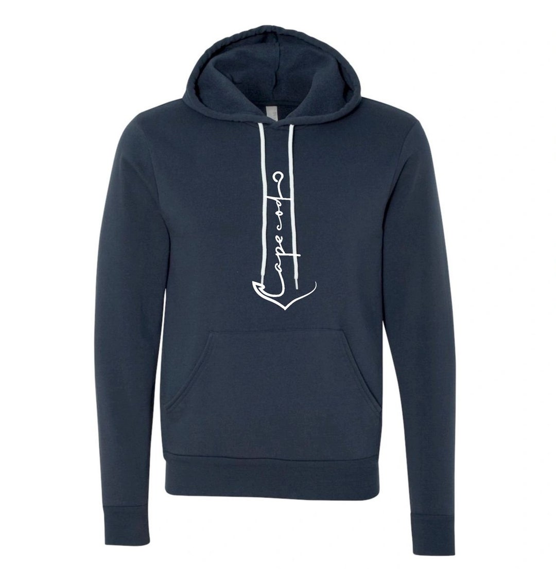 Cape Cod Anchor Unisex Hoodie - Etsy