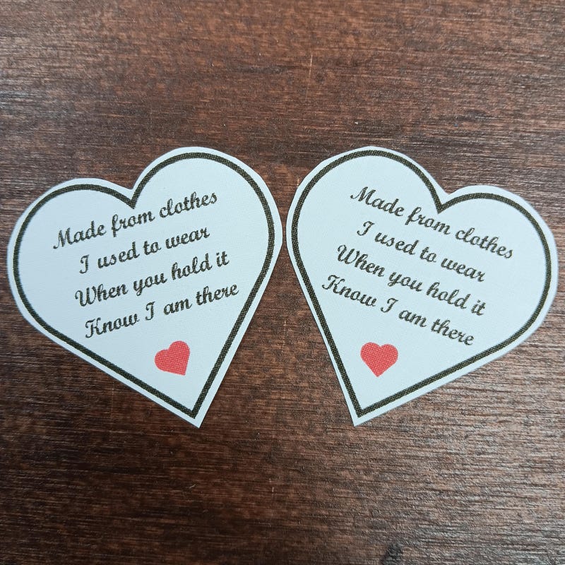 Sew on in Memory Patch - Etsy