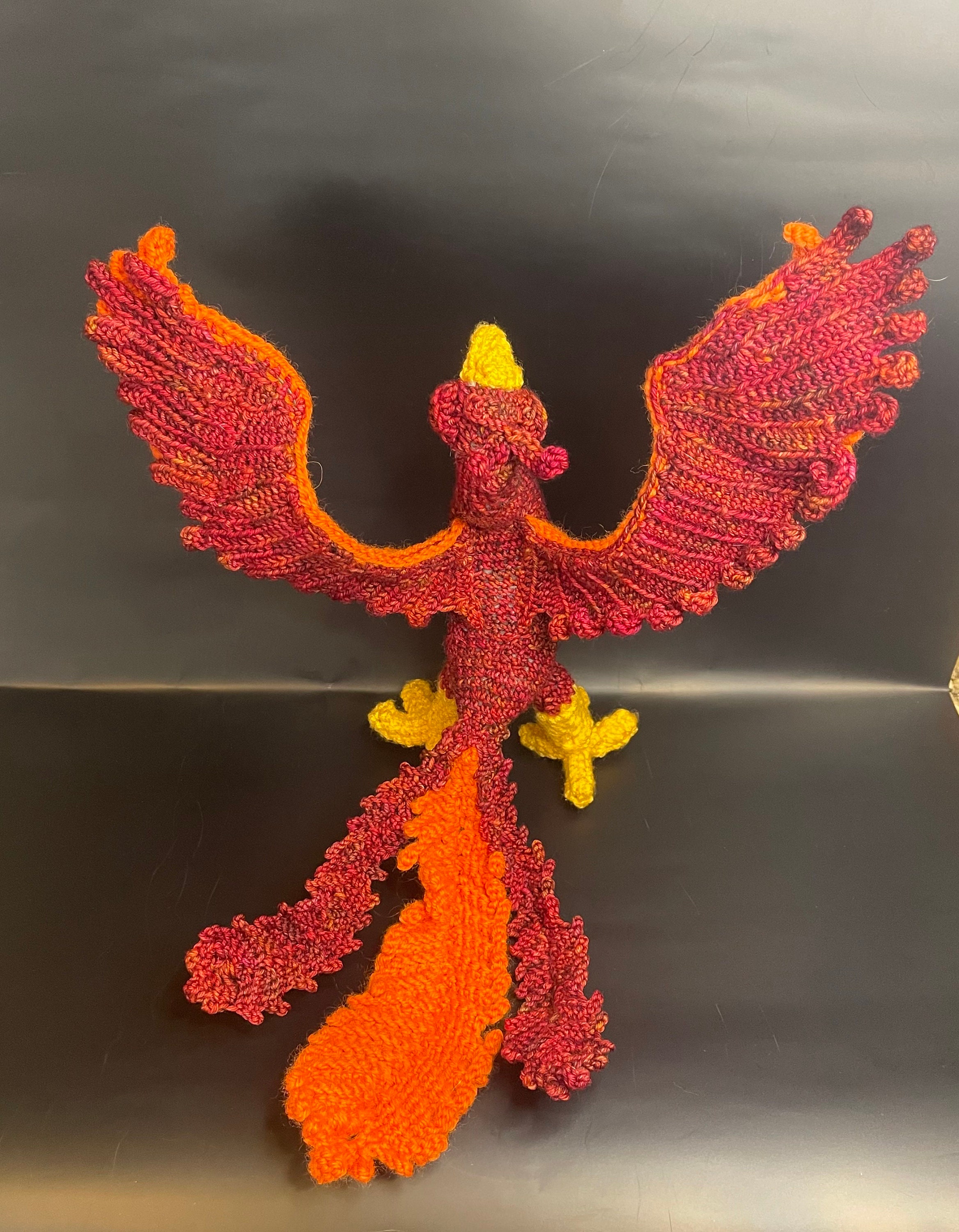 Firey Red Phoenix - Etsy