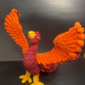 Firey Red Phoenix - Etsy