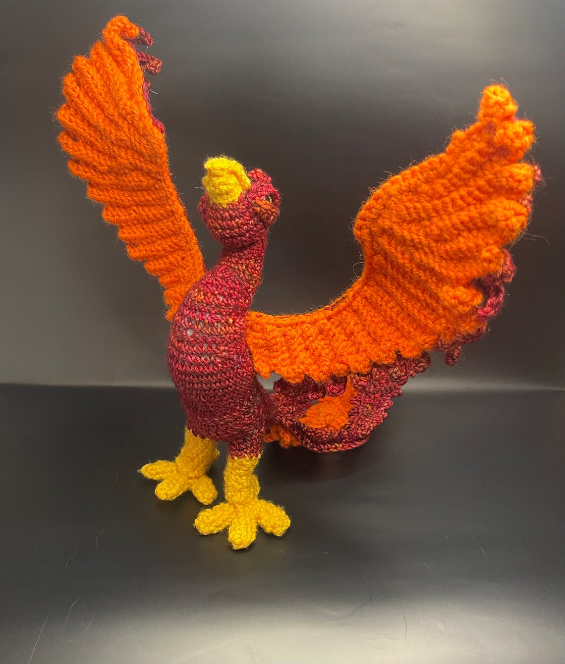 Firey Red Phoenix - Etsy