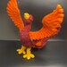 Firey Red Phoenix - Etsy
