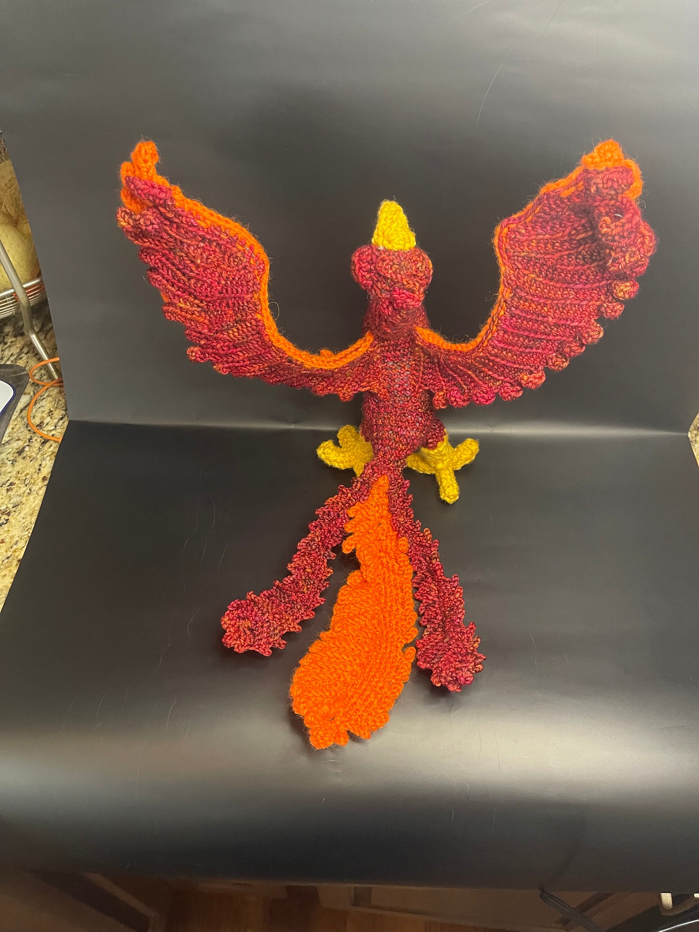 Firey Red Phoenix - Etsy