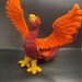 Firey Red Phoenix - Etsy
