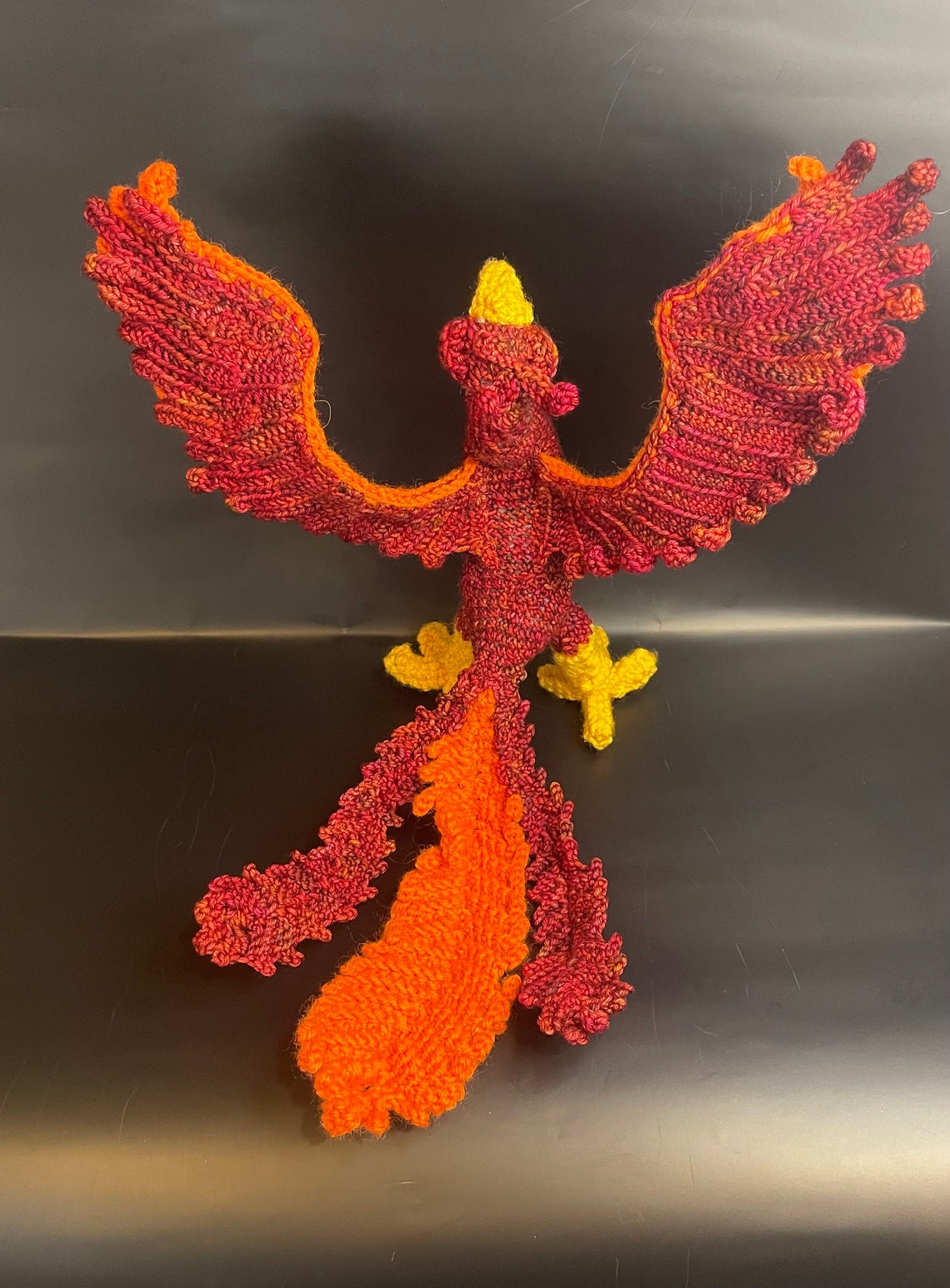 Firey Red Phoenix - Etsy