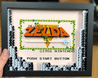 Marco3d Link Zelda the Legend of Zelda Diorama - Etsy