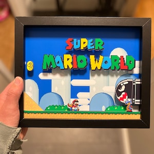 Super Mario World Box Art - Etsy
