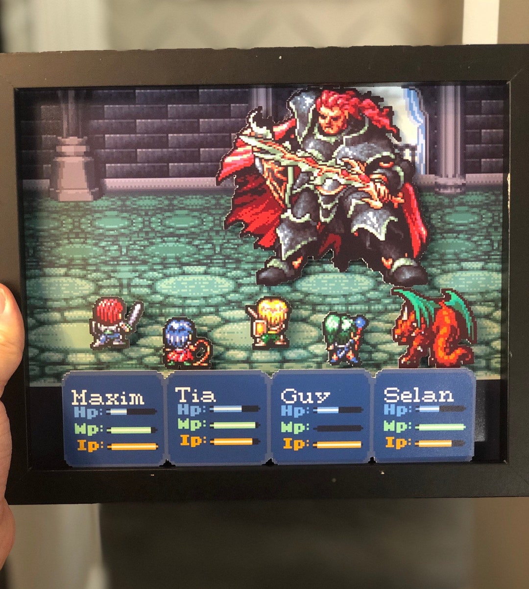 Lufia 2 Shadow Box Super Nintendo Art Retro Video Game - Etsy