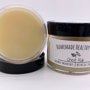 Organic Chest Rub - Etsy