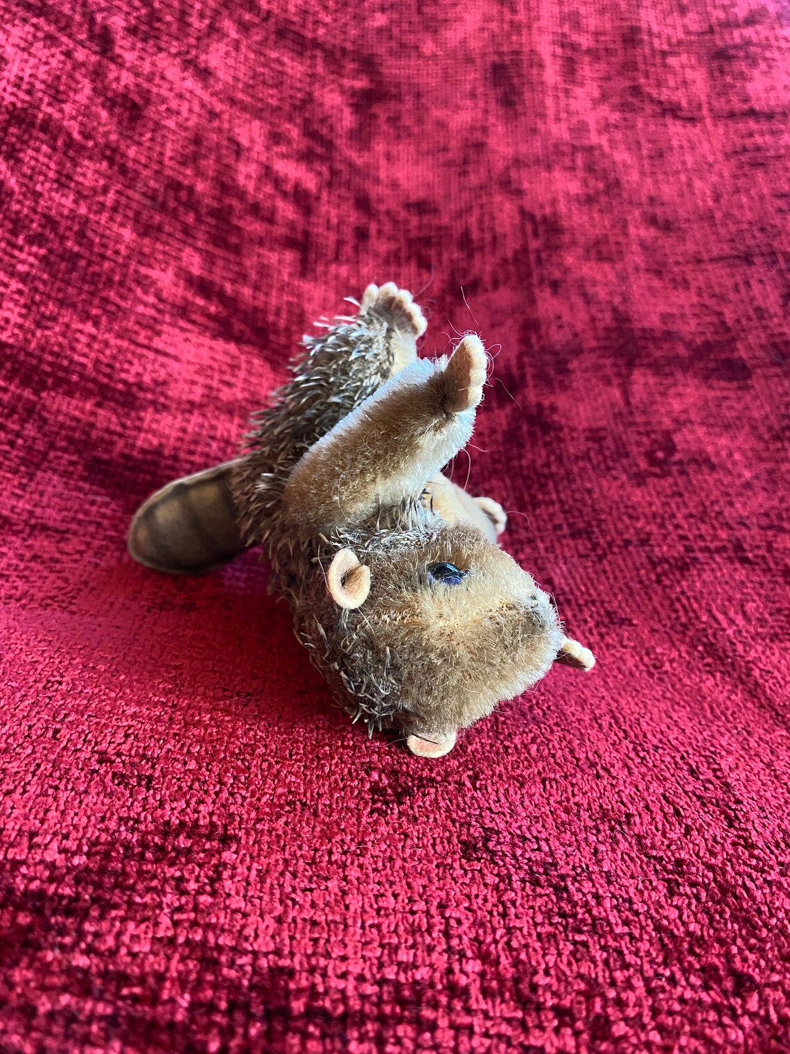 Vintage 1950's Steiff Nagy Mohair Beaver Made in Germany - Etsy