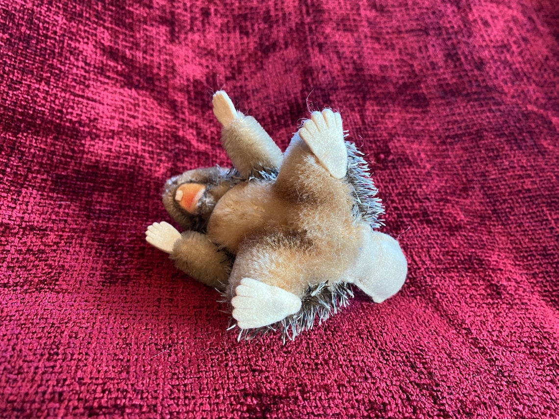 Vintage 1950's Steiff Nagy Mohair Beaver Made in Germany - Etsy