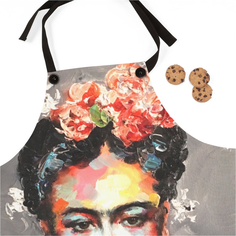 Frida Kahlo Apron. Cute Apron. Womens Apron. Cooking Apron. Kitchen ...