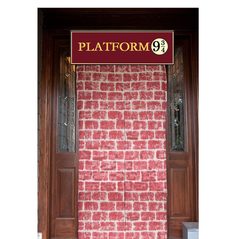 Platform 9 3 4 Sign - Etsy