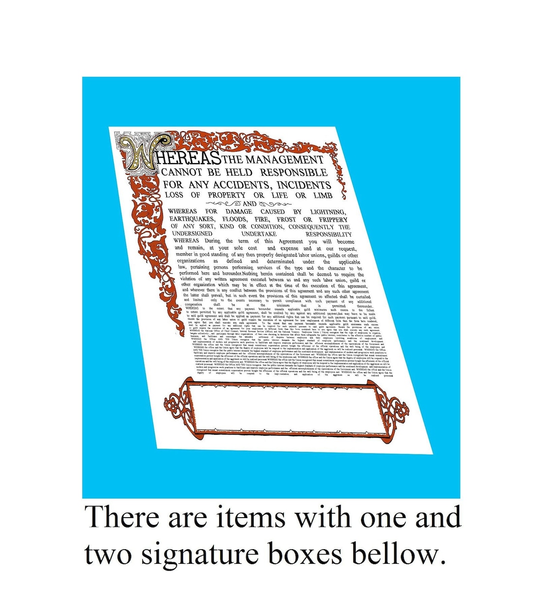 Chocolate Factory Contract // 2 Boxes My Digital Version - Etsy