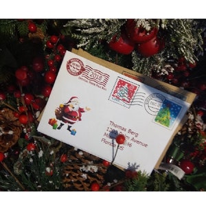 Editable Santa Letter Kit Custom Christmas Letter Personalized Letter ...