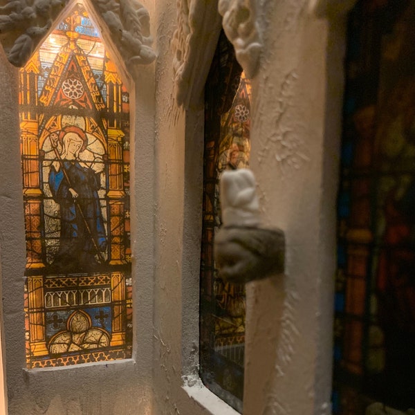 Miniature Stained Glass Window - Etsy