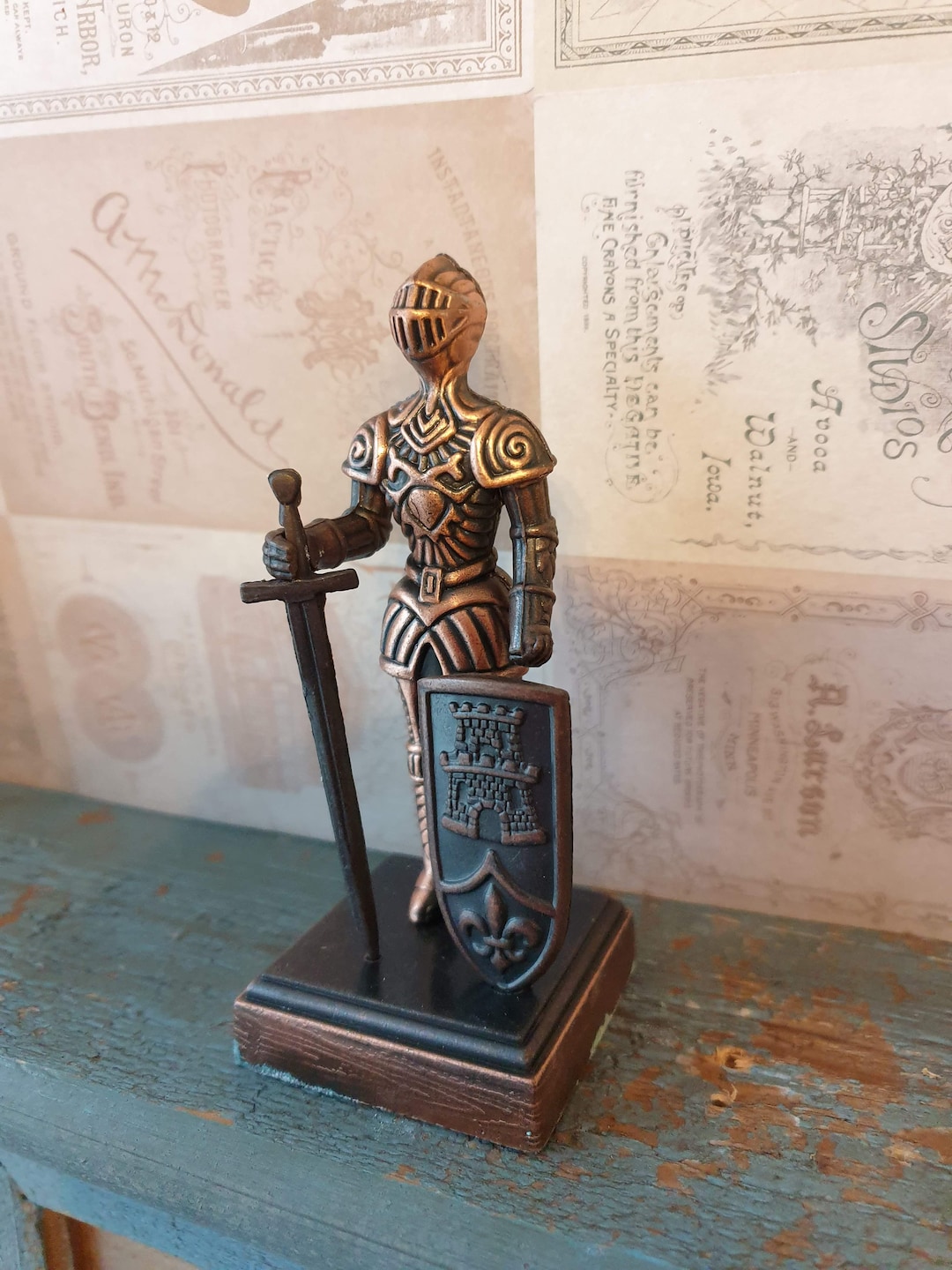 Miniature Knight - Etsy