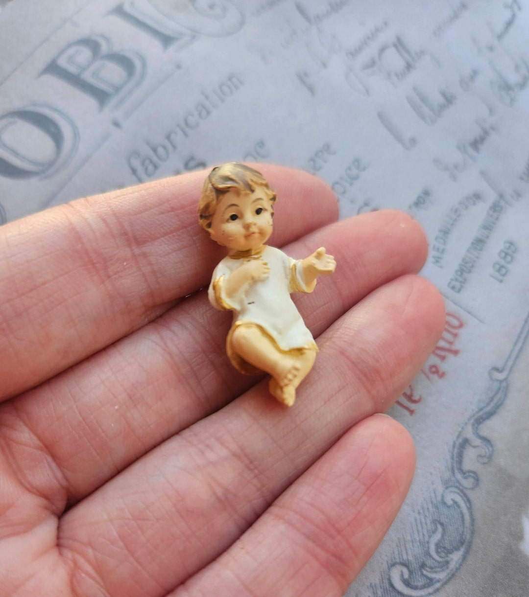 Miniature 3cm Baby Jesus - Etsy