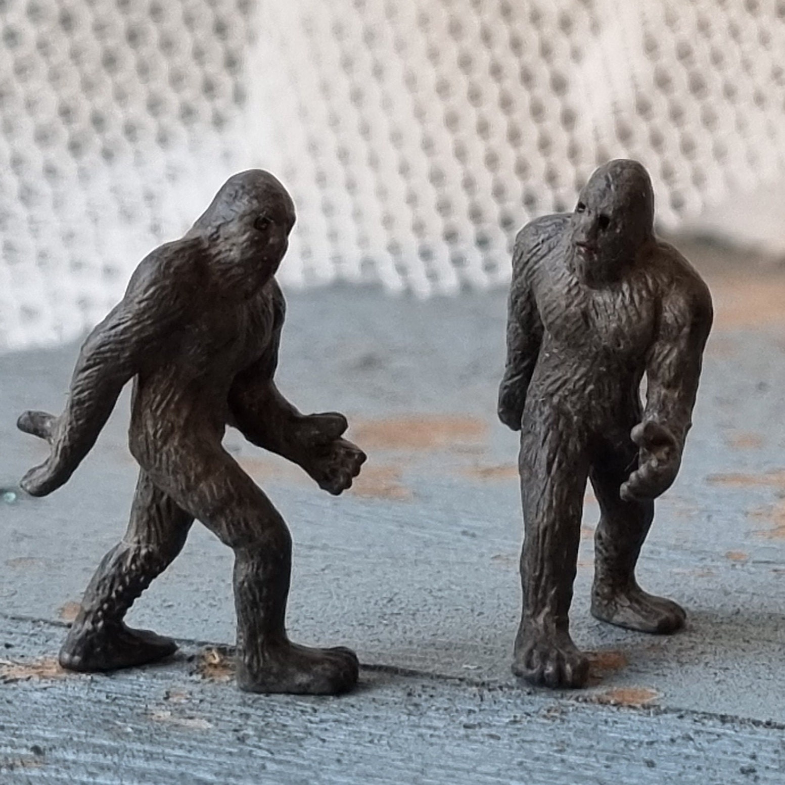Miniature Bigfoot 3 X for Miniature Crafts. Sasquatch Dollhouse, Micro ...