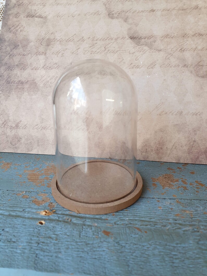 1 EMPTY BELL JAR Miniature Diorama Jar Clear Bell Jar Shadow | Etsy