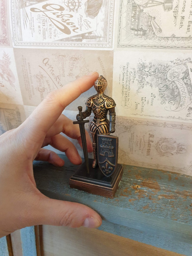 Miniature Knight | Etsy