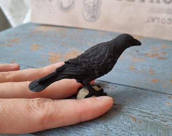 Raven Black Bird | Etsy