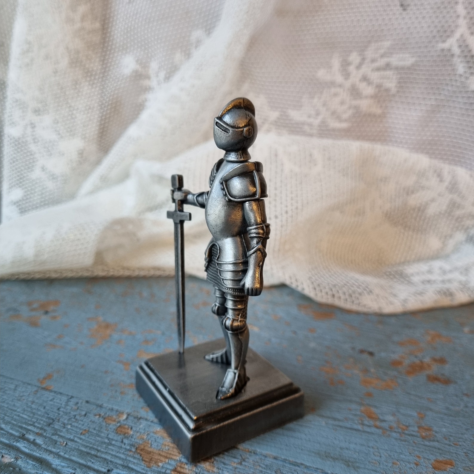 Miniature Knight - Silver Edition - Etsy