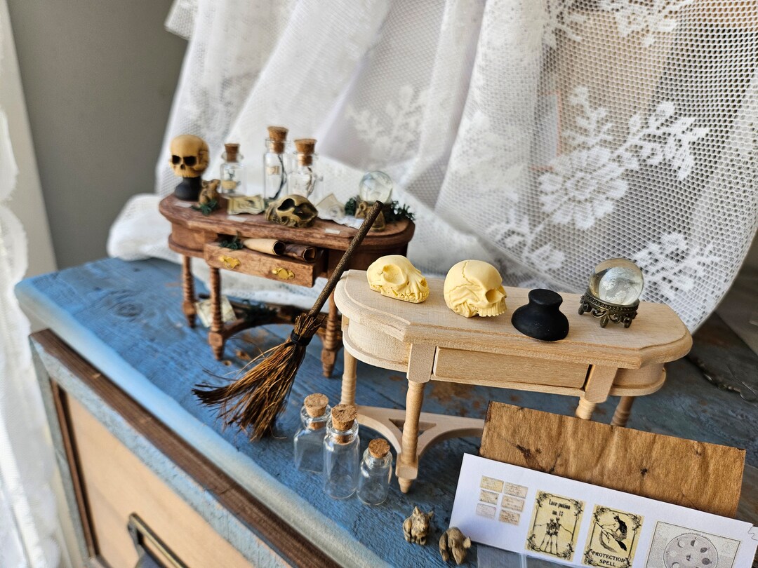 DIY Miniature Witch Hutch KIT Cabinet of Curiosities Witch Miniature ...