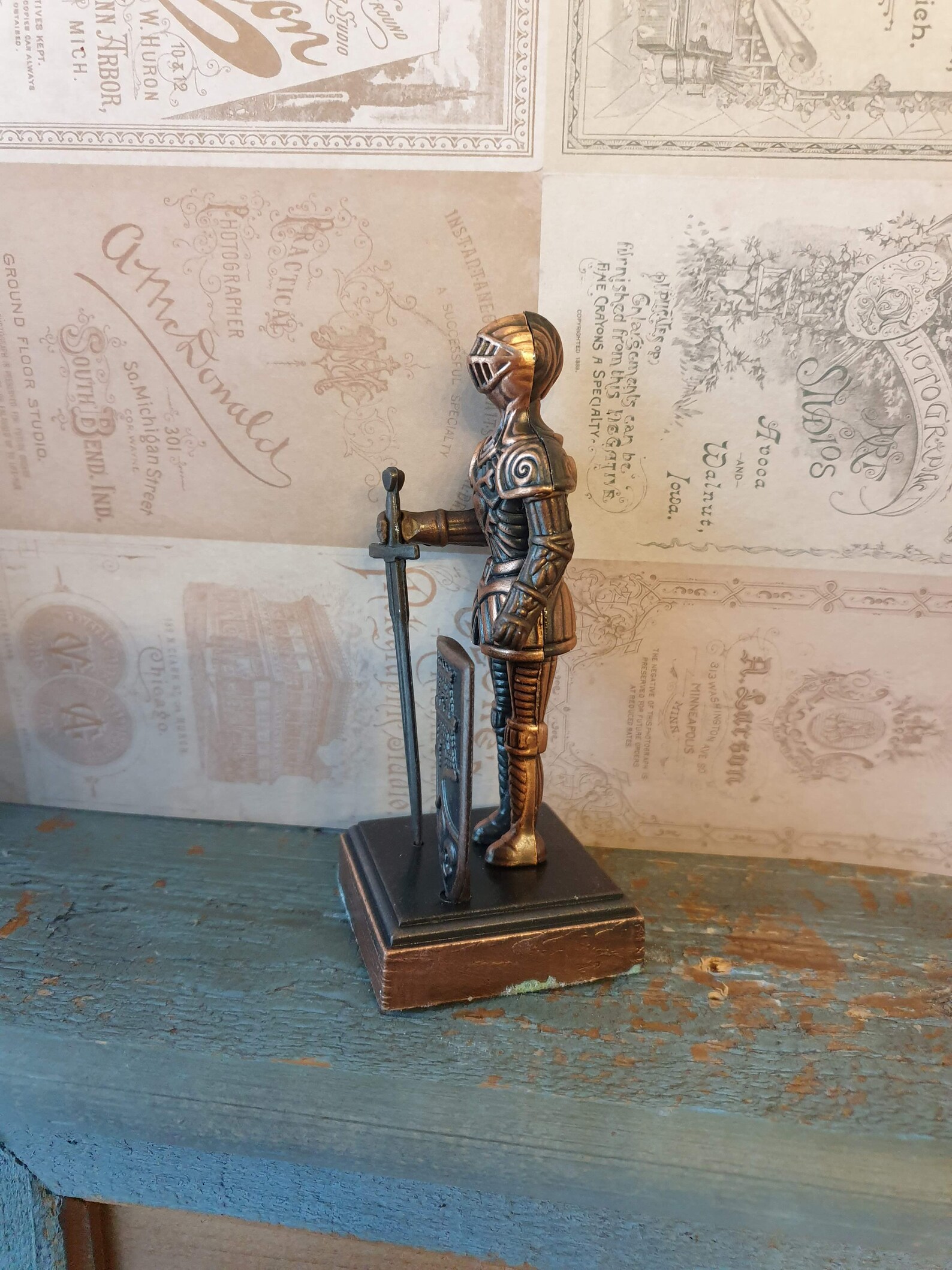 Miniature Knight | Etsy