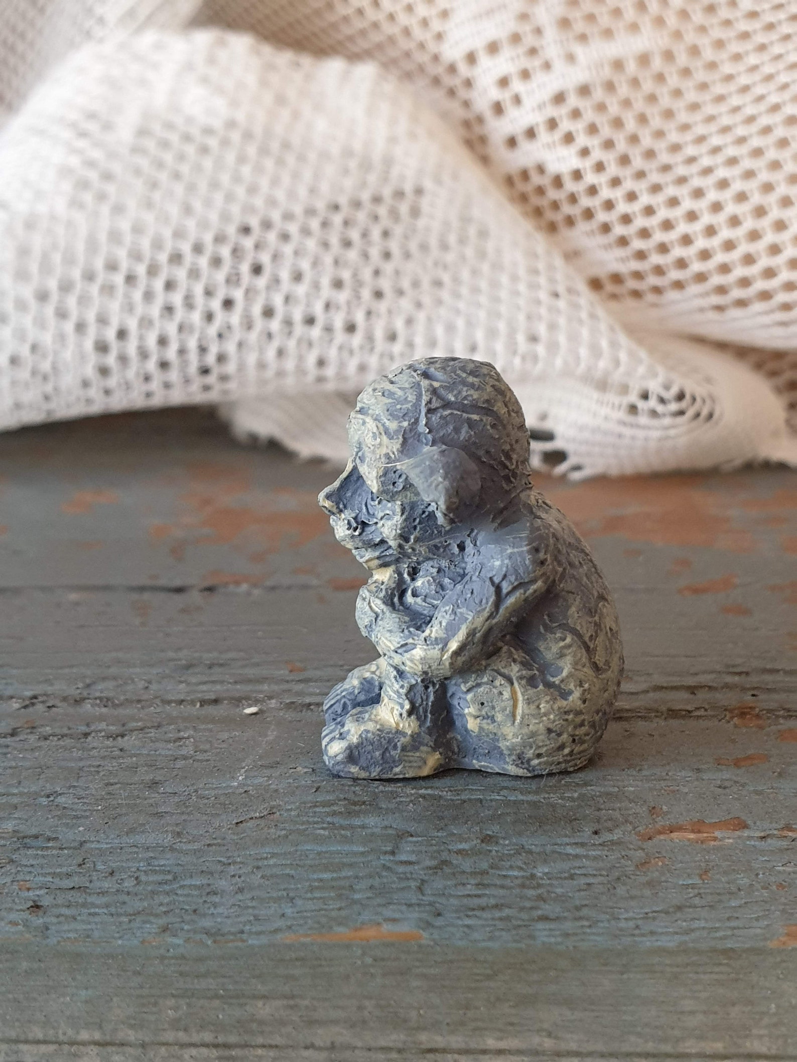 Miniature Troll Stone Gremlin Goblin Gargoyle Fantasy Garden - Etsy