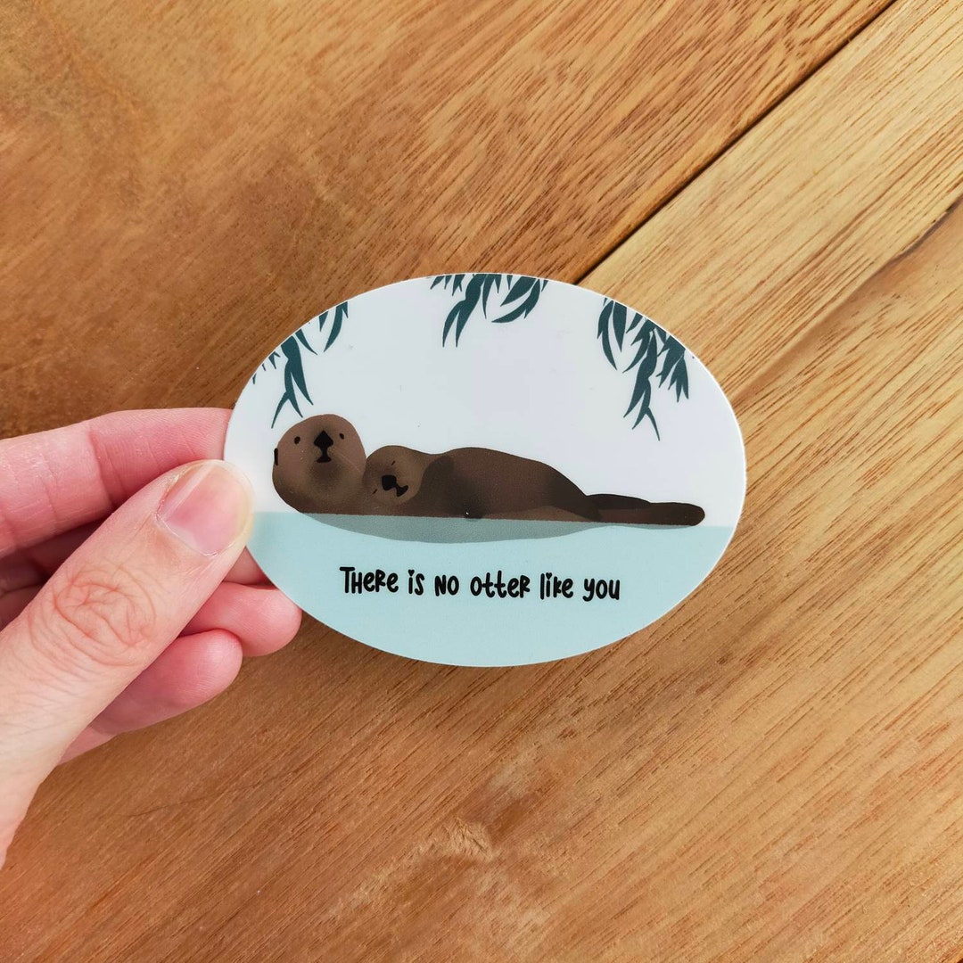 Otter Sticker, Otter Liefhebber, Otter Cadeau, Er is Geen Otter Zoals ...