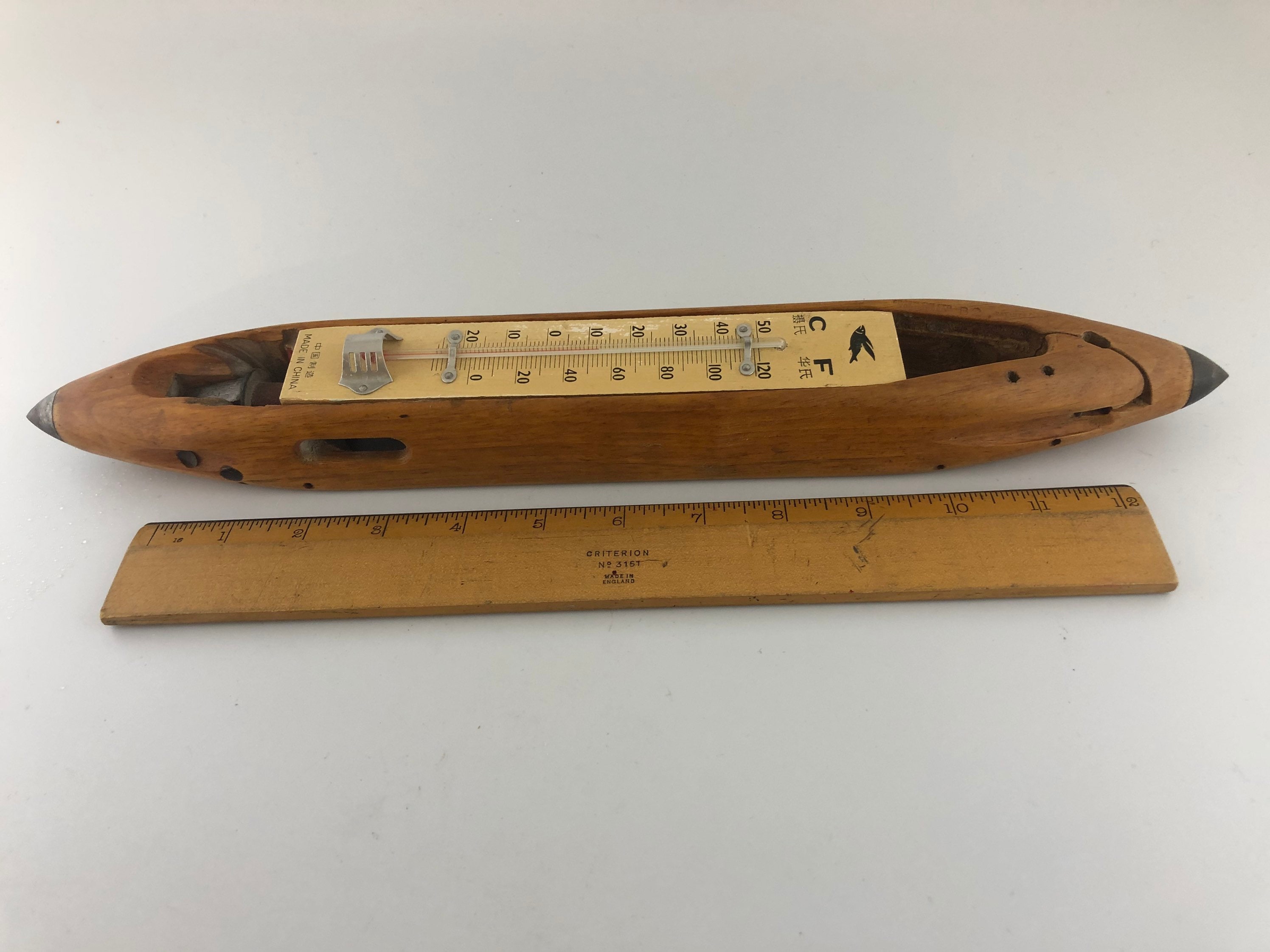 Antique Oak Loom Flying Shuttle CROSSLEY TODMORDEN - Etsy