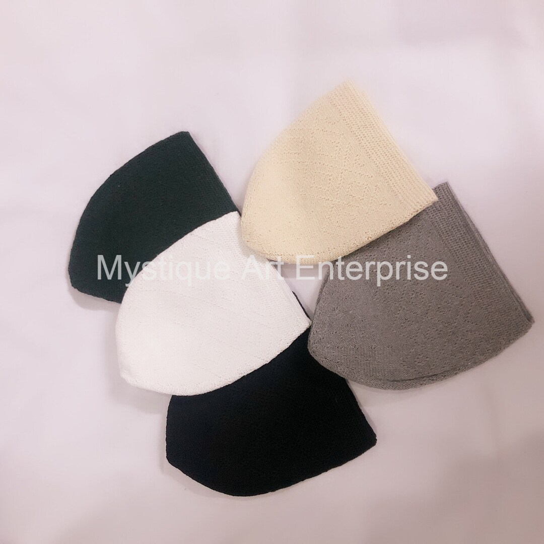 Islamic Kufi Prayer Cap: Muslim Hats, Bulk Pack of 5 - Etsy