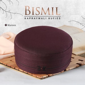 Premimum Quality Kufi Caps , Cloth Koofi, Prayer Hat, Namaz Cap, Takke ...