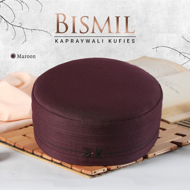 Premimum Quality Kufi Caps , Cloth Koofi, Prayer Hat, Namaz Cap, Takke ...